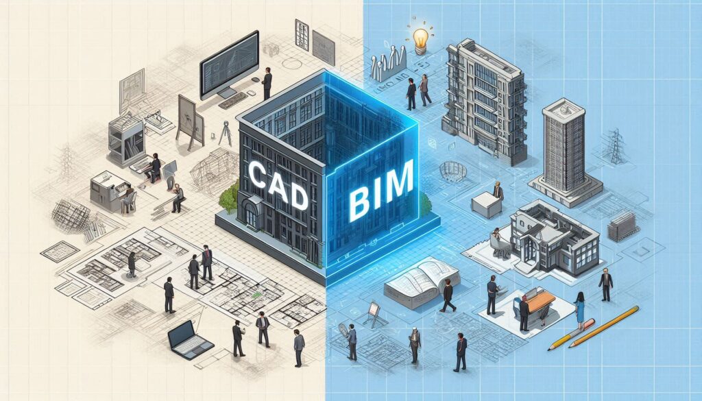 What Is The Difference Between CAD And BIM Drawings?